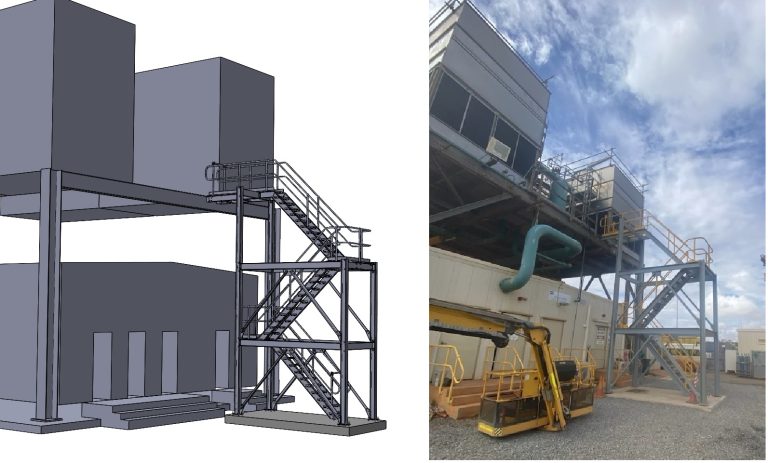 Access Stairway Design | Dynamic Engineering Consultants - Perth, WA